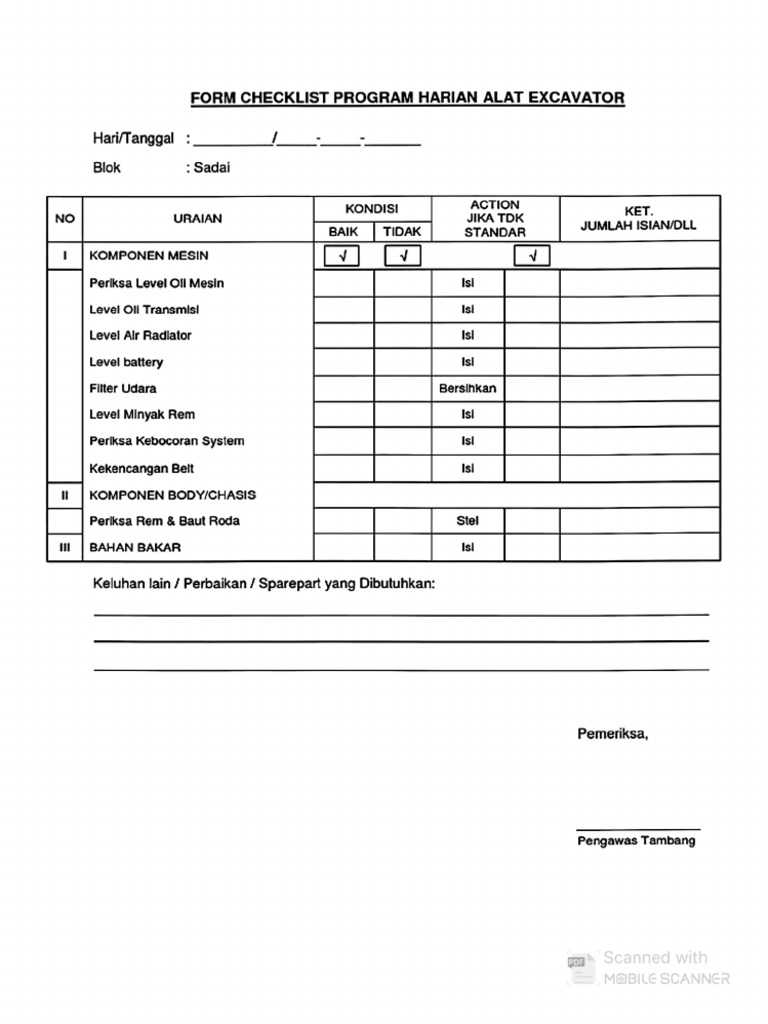 Checklist Loader | PDF