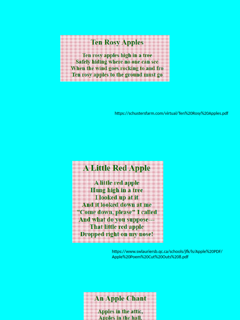 All About Apples - English | PDF