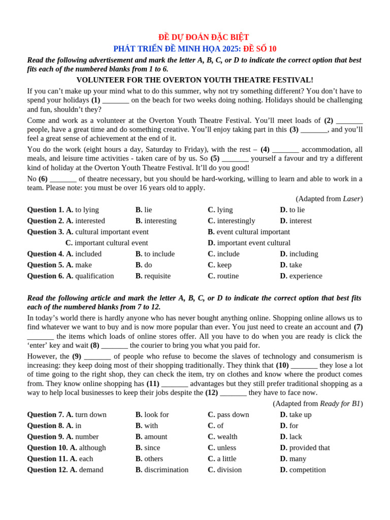 Volunteer Opportunity at Overton Theatre | PDF