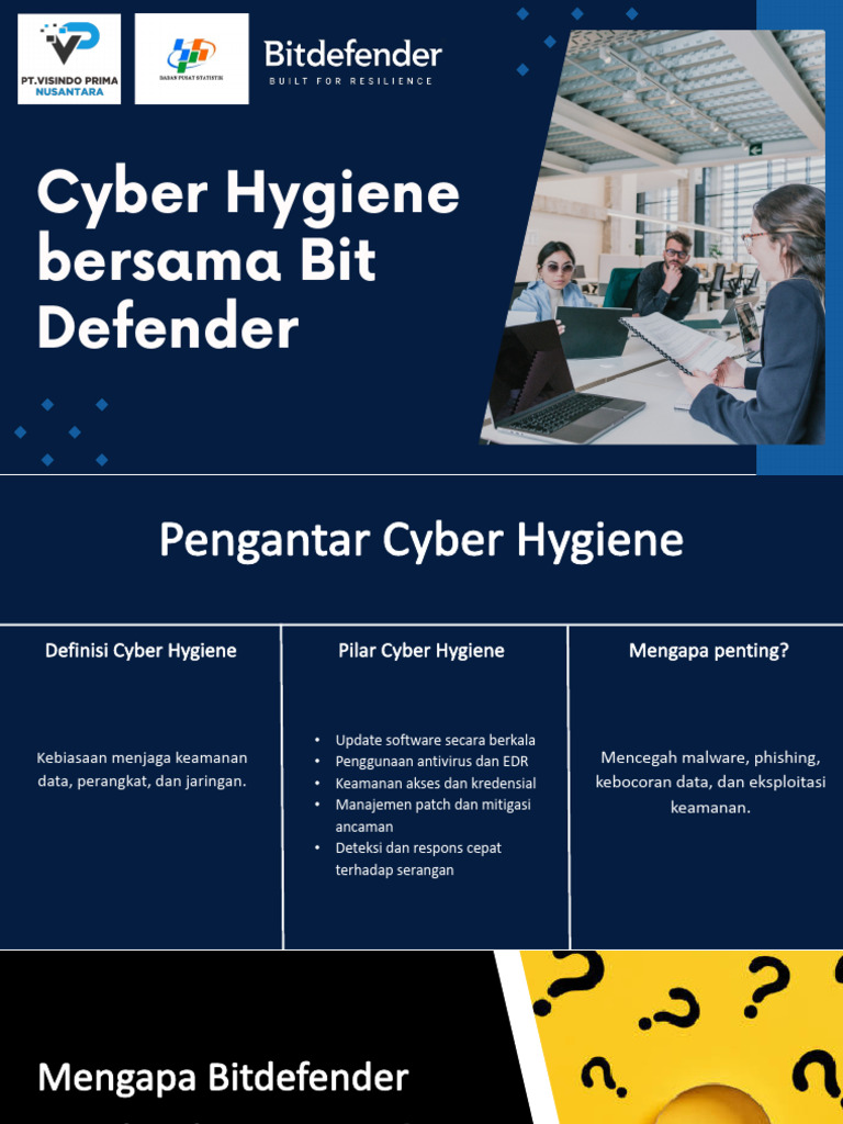 65 - Kamis EKSIS 20250206 - Cyber Hygiene With Bitdefender | PDF