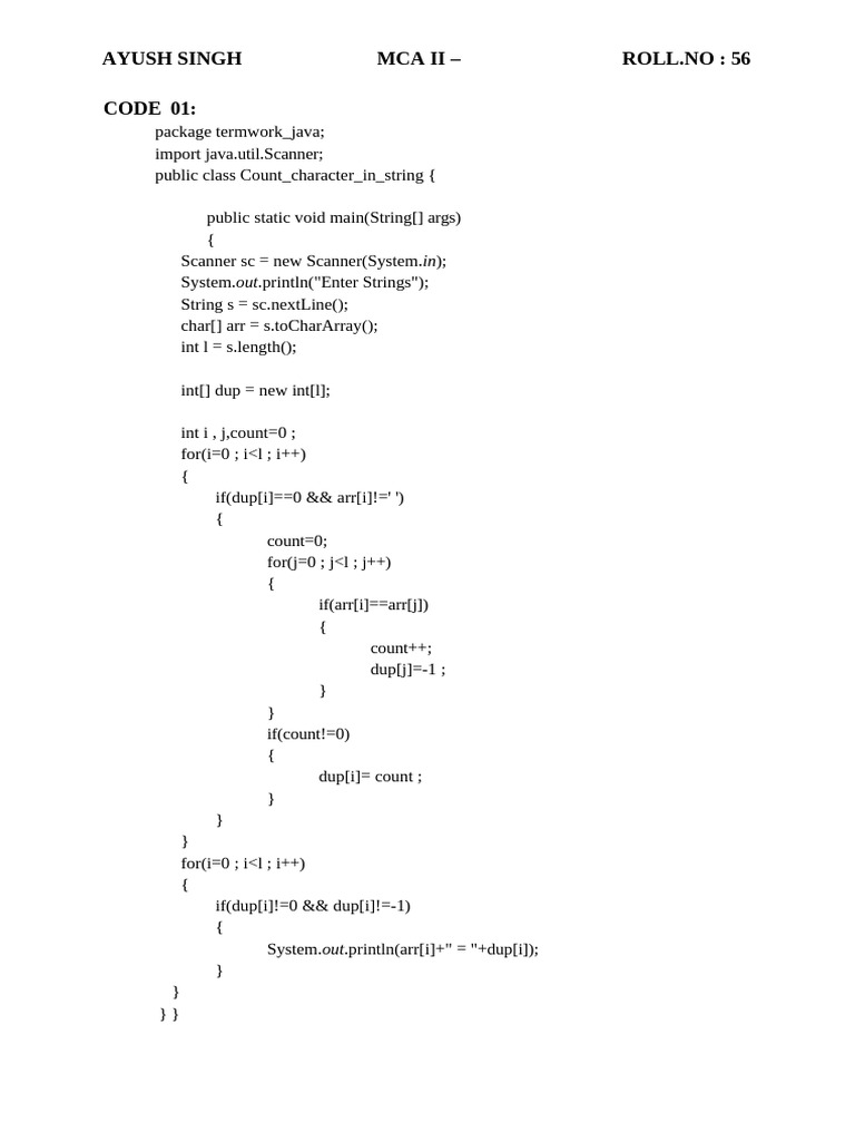 Java Term Work Mid Arpita | PDF | Systems Architecture | Software