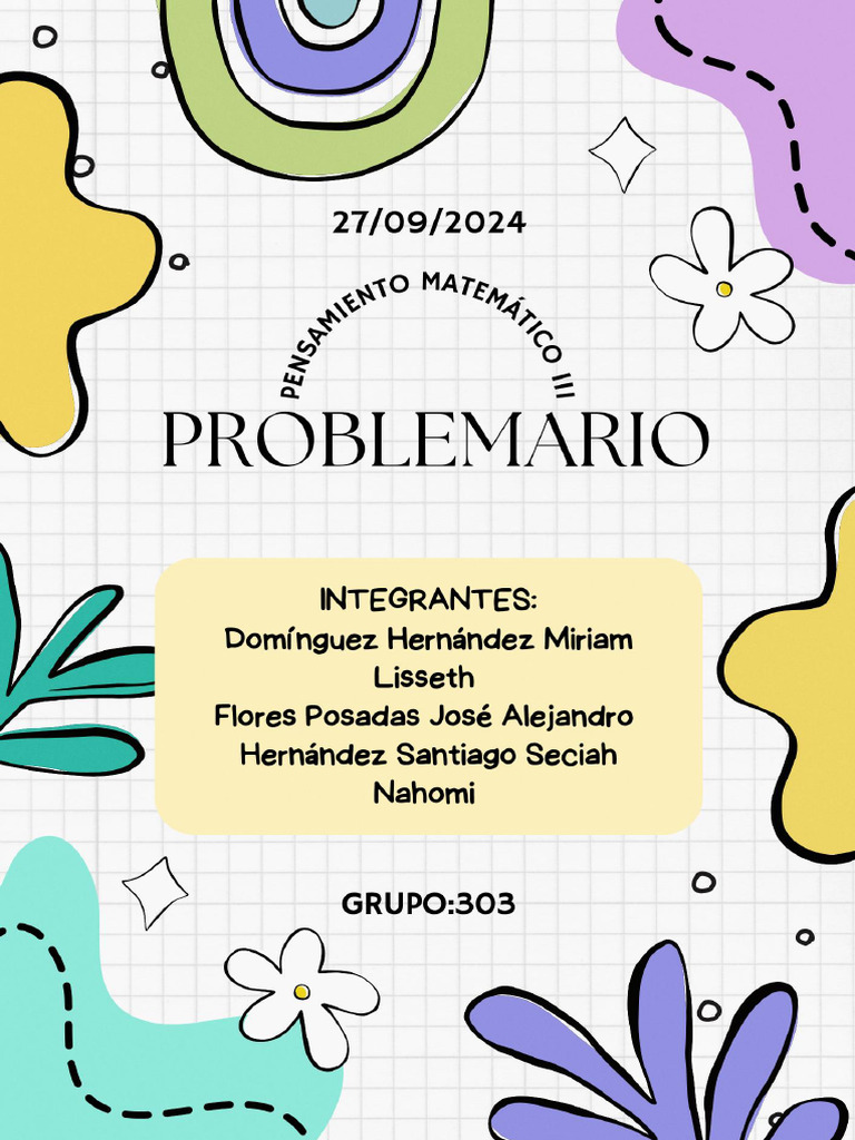 Problemario | PDF