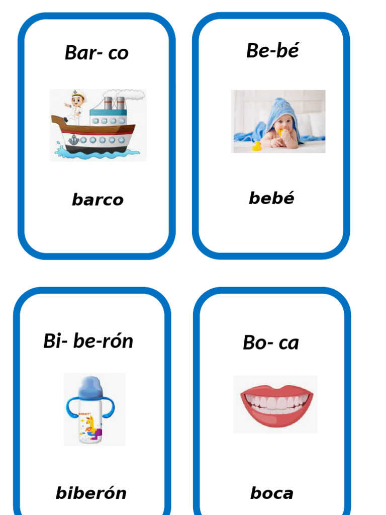 Letras Con B | PDF