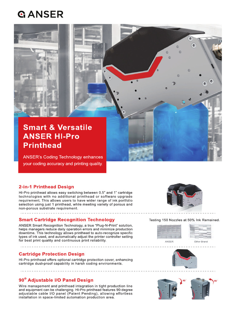X1 Printhead | PDF
