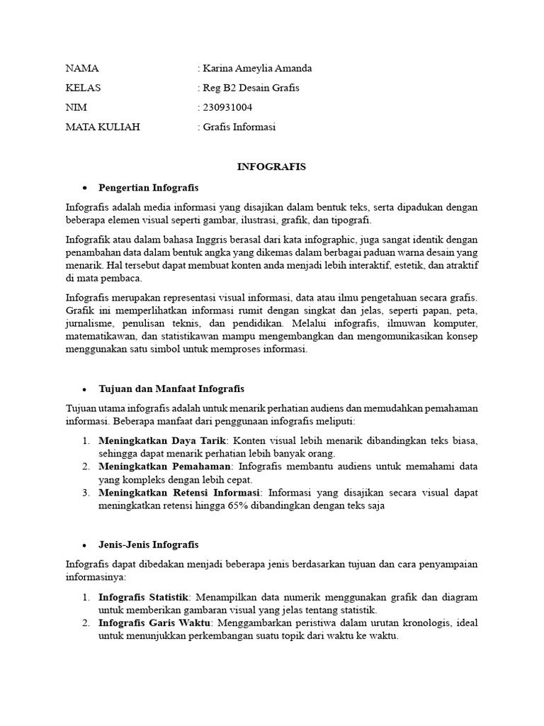 Tugas 5 Grafis Informasi | PDF