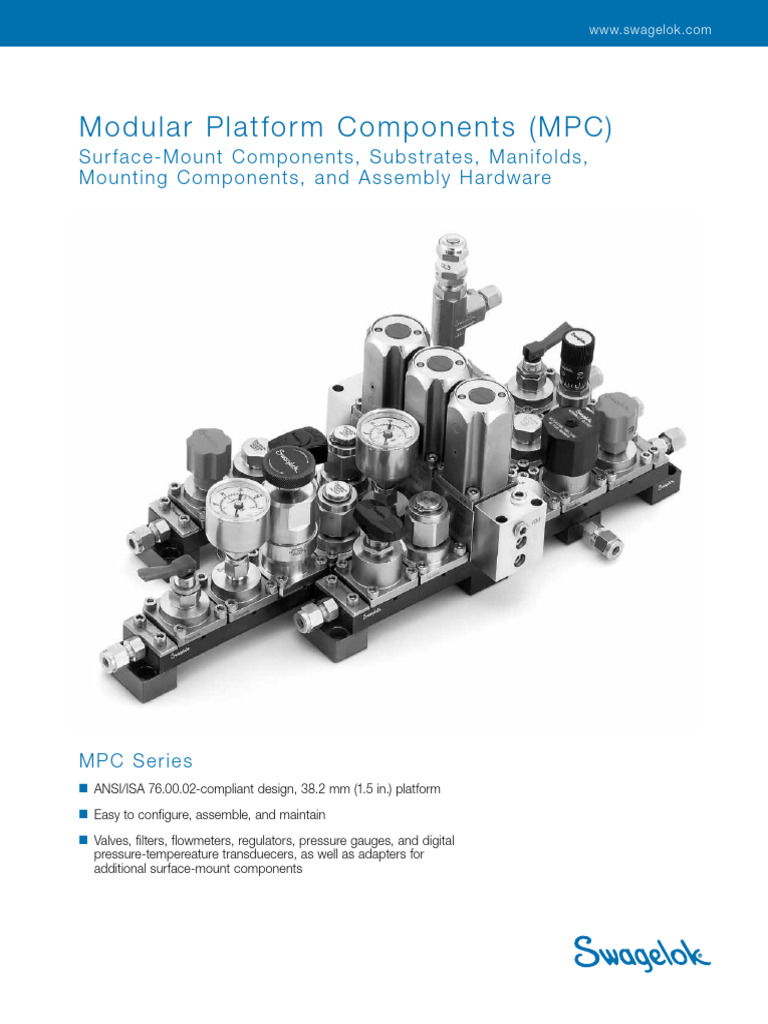 Modular Platform Components MPC | PDF | Valve | Leak