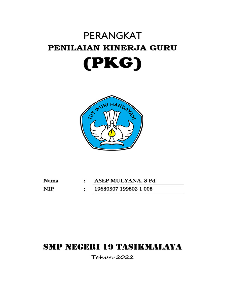 Instrumen PKG - Guru Btik | PDF