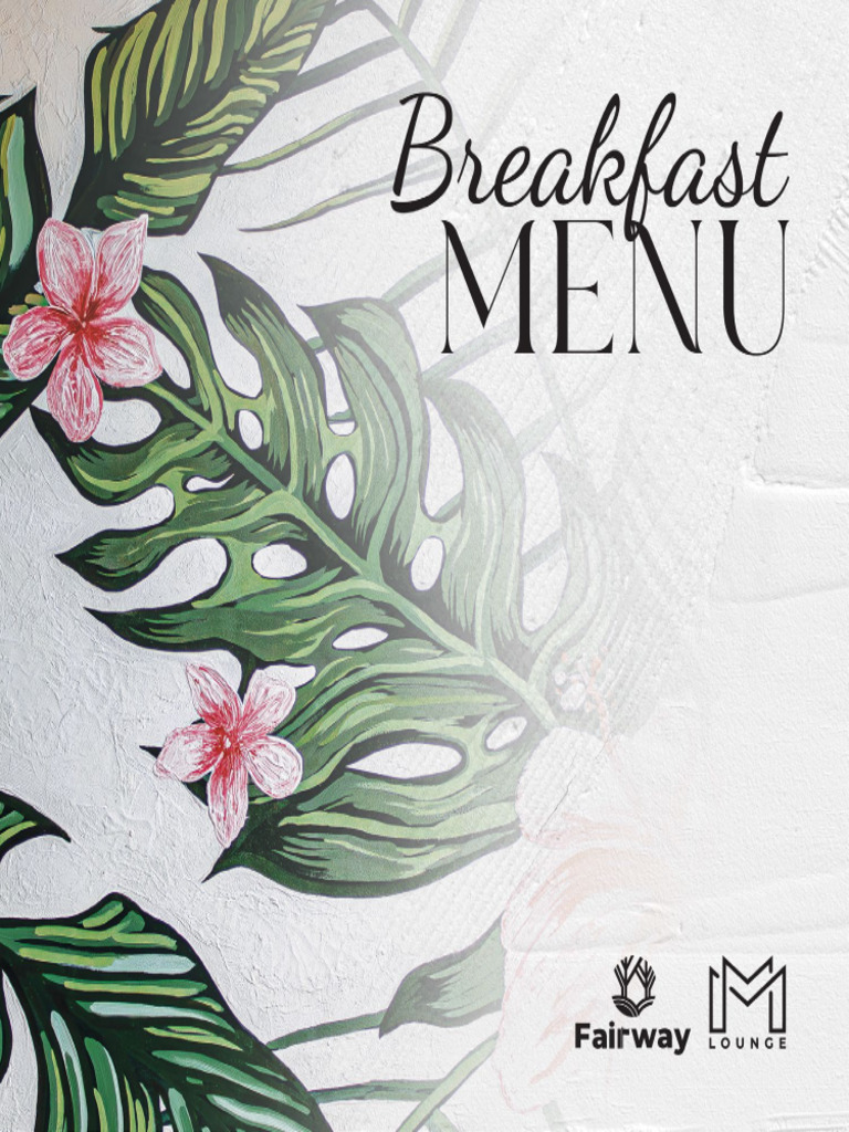 Fairway Coffee House Menu 1 | PDF
