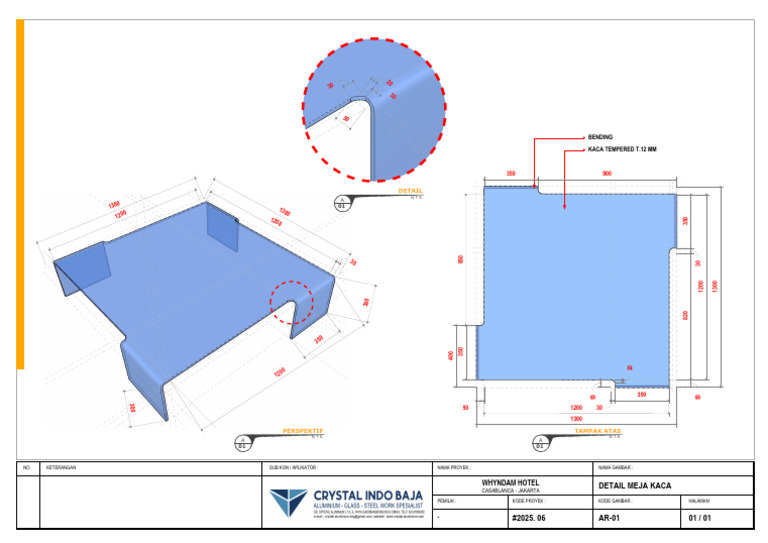17 Prsnt-Meja Kaca Tempered Bending - 2025 06 16 | PDF