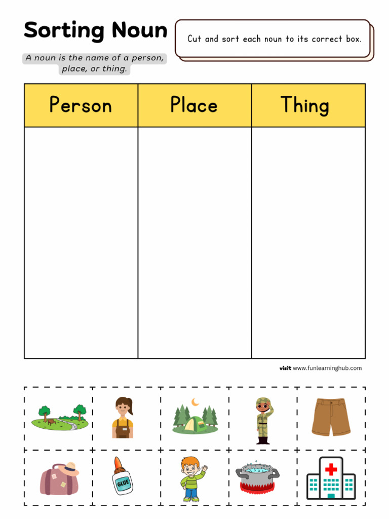 Sorting Noun B | PDF