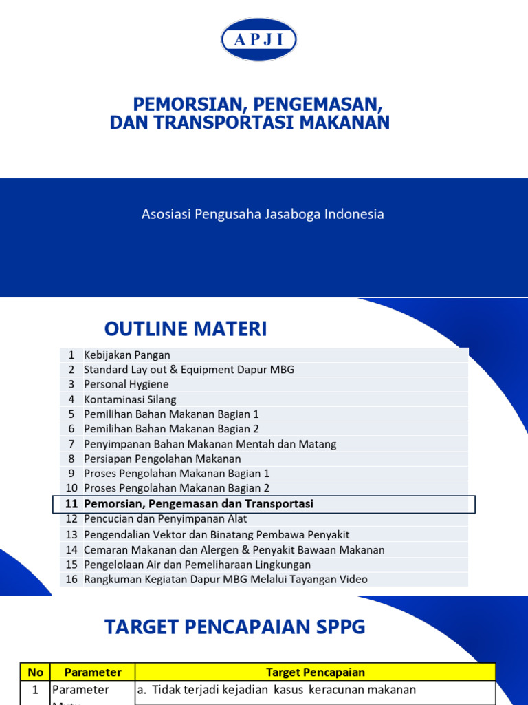 Proses Pemorsian Pengemasan Dan Transportasi | PDF