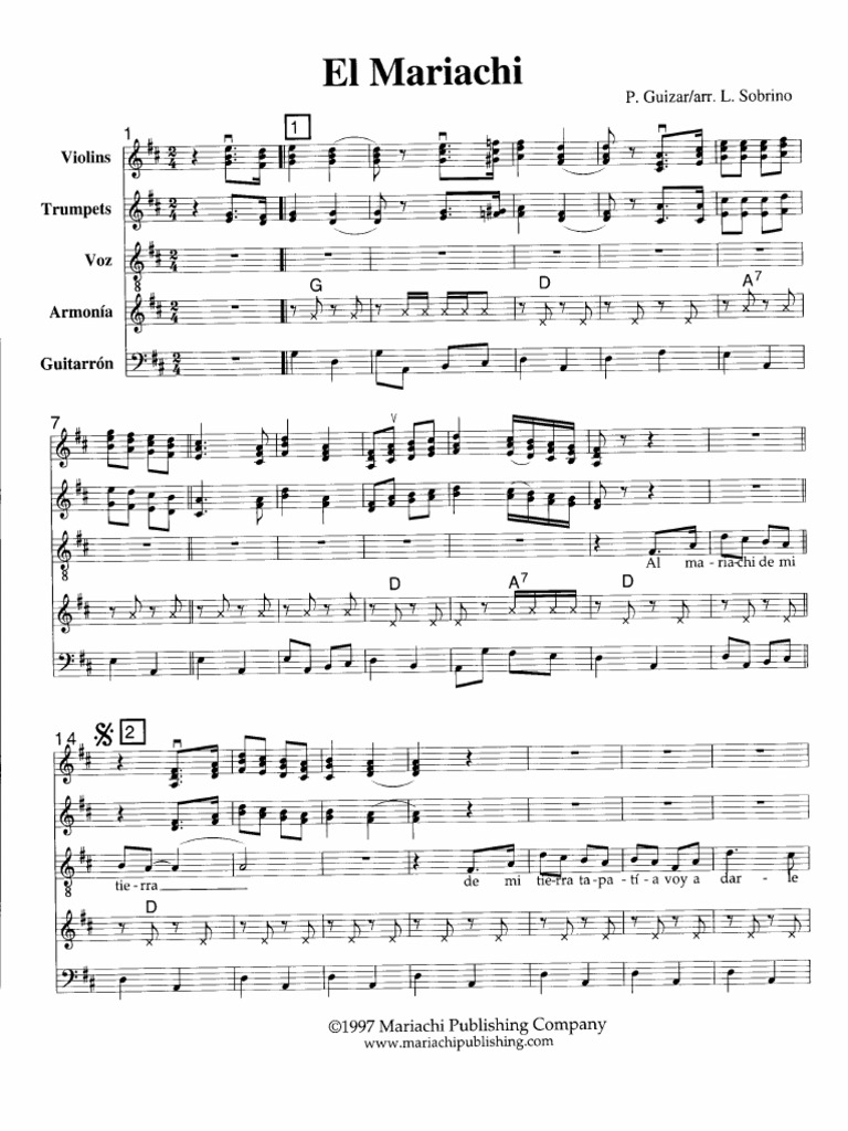 ElMariachi D Scor | PDF