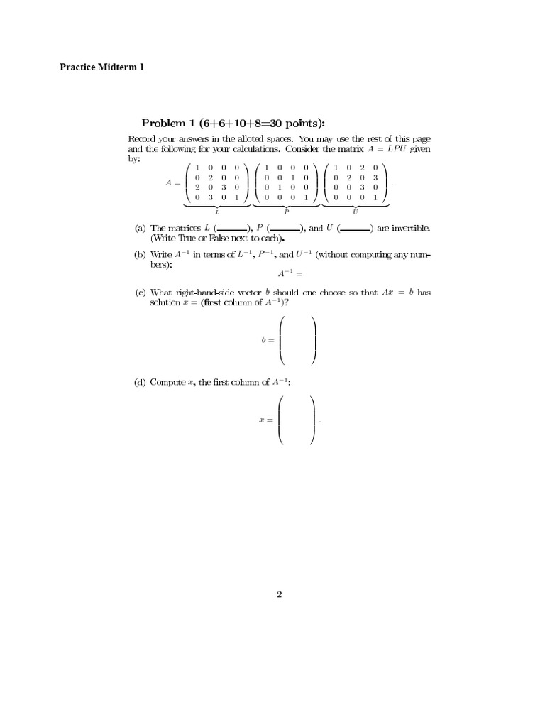Practice Exam1 | PDF
