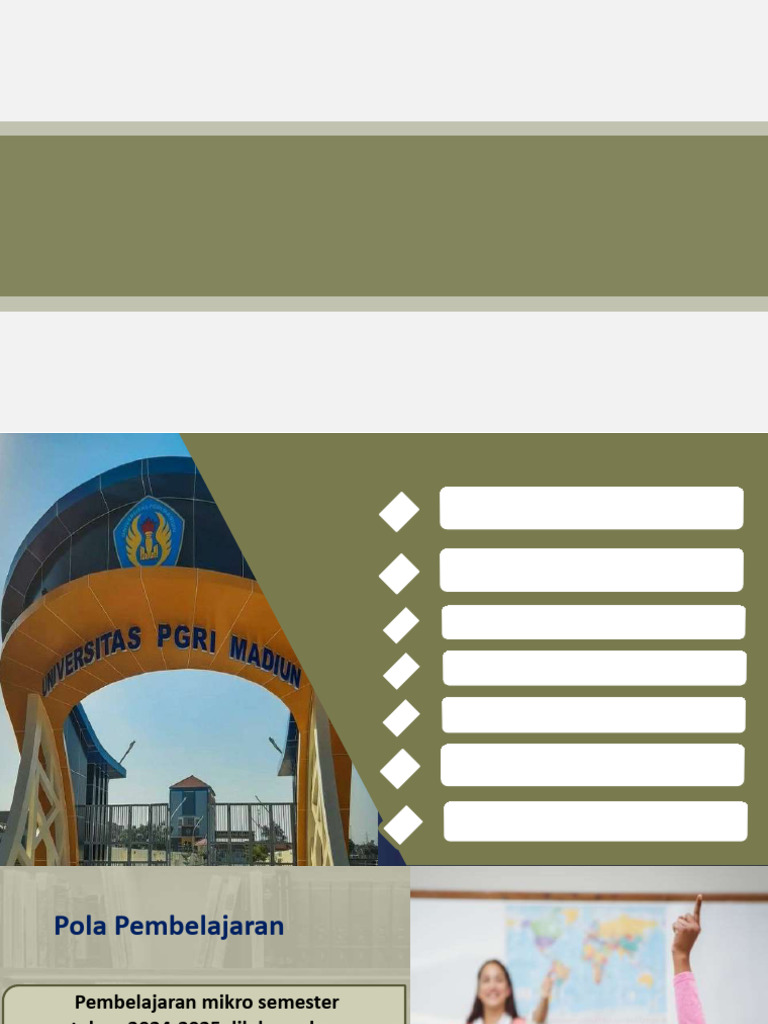 Mekanisme Pembelajaran Mikro | PDF