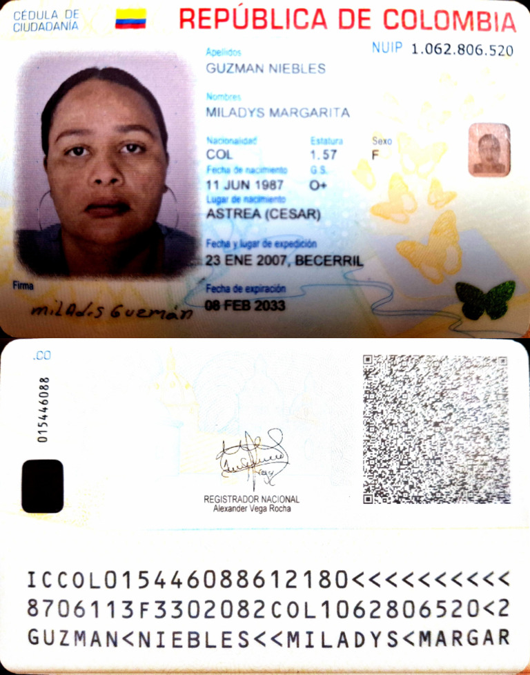 Cedula Mamá (1) | PDF