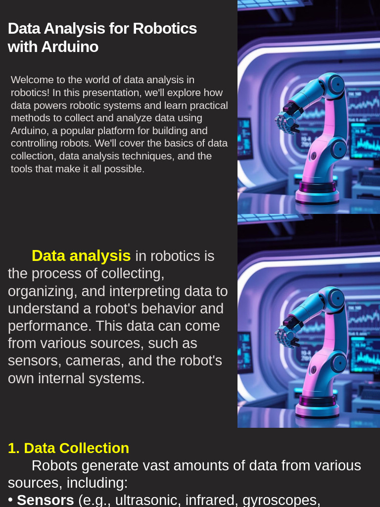 Data Analysis Techniques for Robotics | PDF | Data | Computer Science