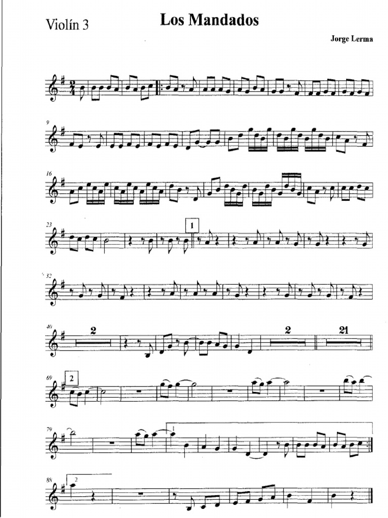 Los Mandados (V3) | PDF