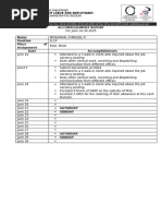 CSC Form No. 48 DTR Template | PDF