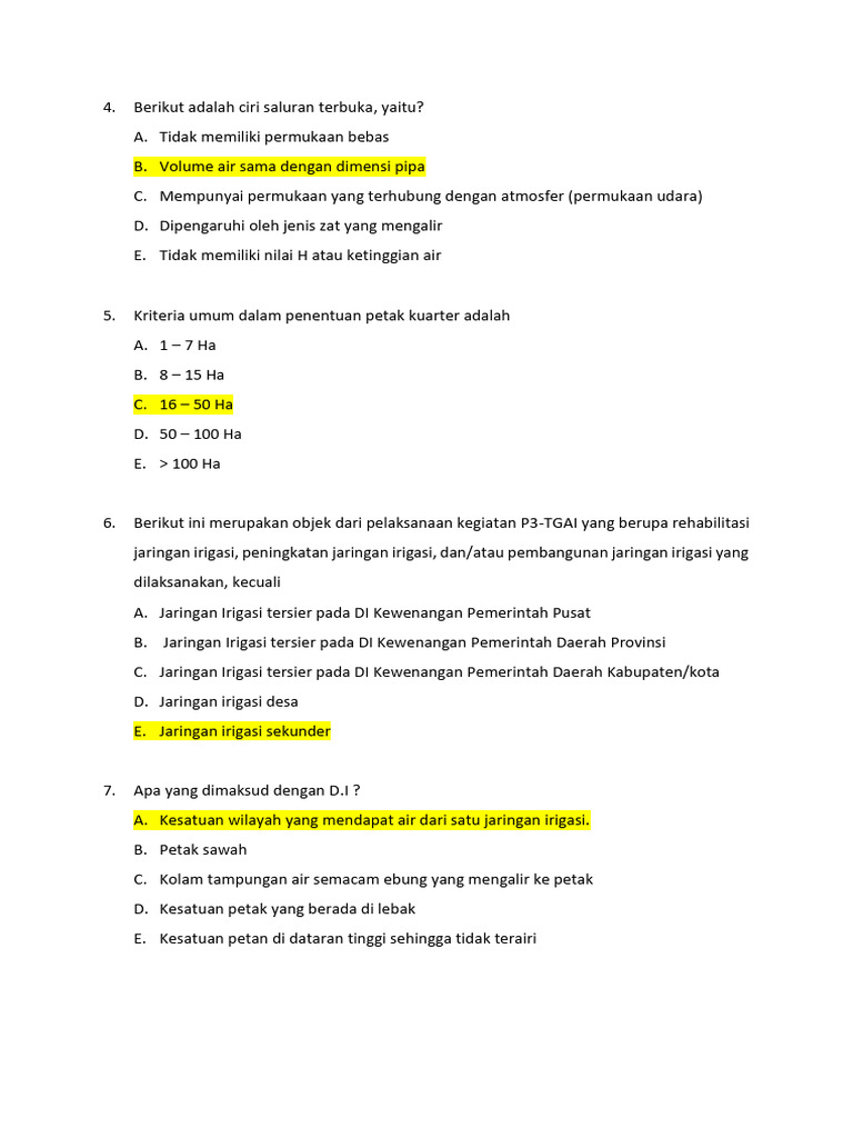 Soal TPM 2 | PDF