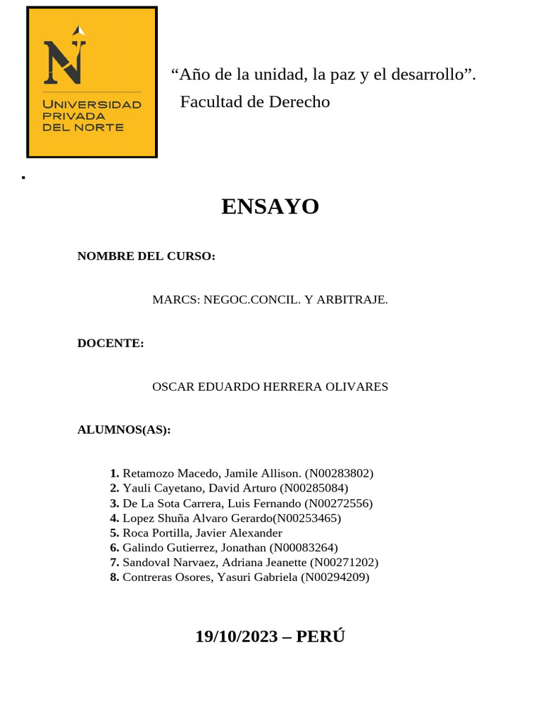 Borrador Examen Marcs t3 | PDF | Arbitraje