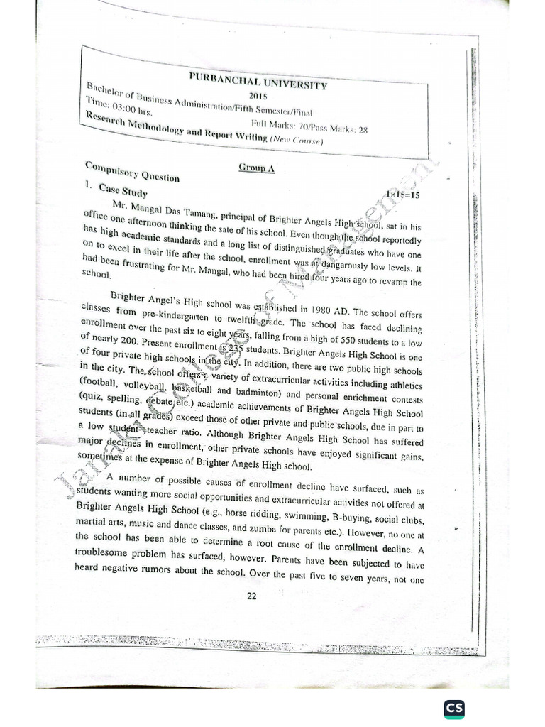 Research and Development 5th Sem | PDF