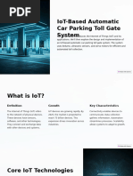 Automatic Car Parking Toll Gate Project | PDF