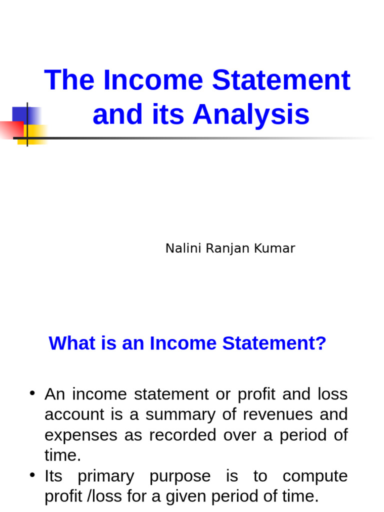 Class 7 Income Statement | PDF | Income Statement | Expense