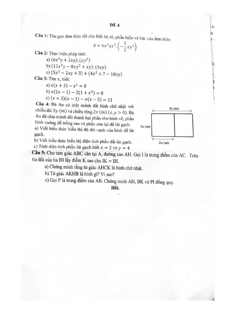 Câu 3 Tim X, Biêt | PDF