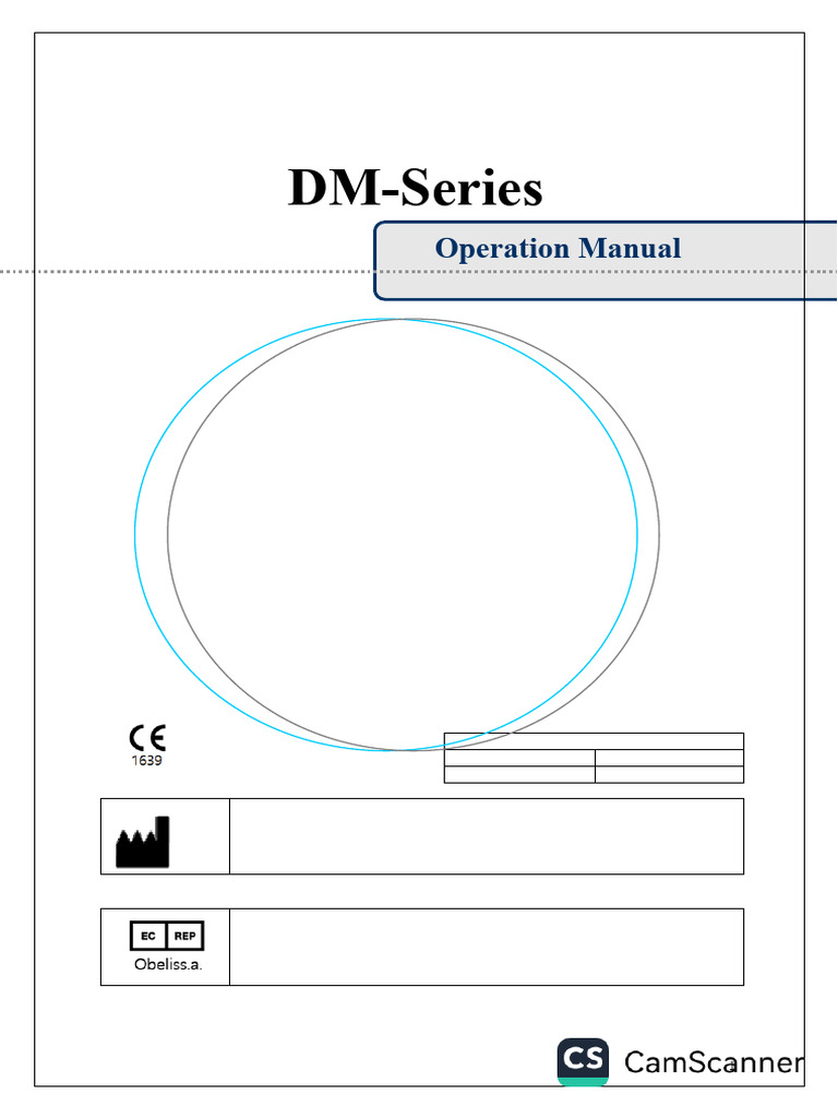 Operation Manual DM Series V03 220920 | PDF | Radiography | Safety