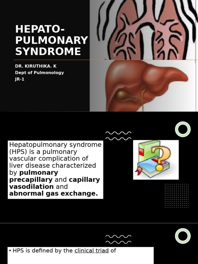 Understanding Hepatopulmonary Syndrome | PDF | Vasodilation | Breathing