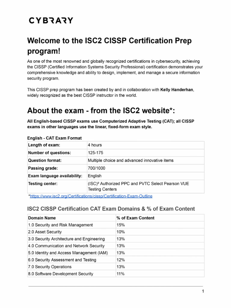 Isc2 Isc 2isc2 Ciss | PDF