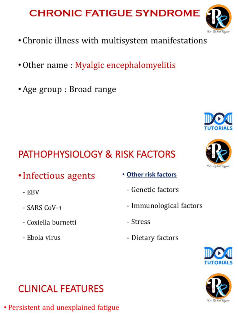 Chronic Fatigue Syndrome Pdf