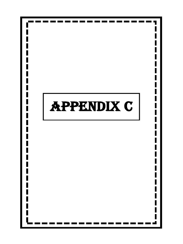 Appendix C | PDF