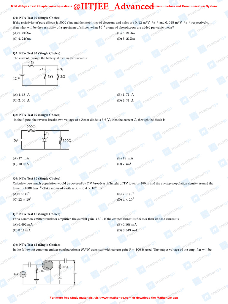 25 Semiconductors and Communication System | PDF | Semiconductors | Solid State Engineering