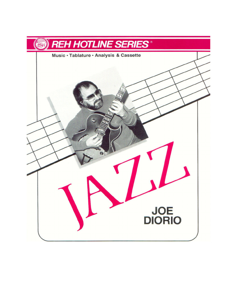 (Guitar Tab) Guitar Book - Joe Diorio - Jazz Reh Hotlines Series | PDF