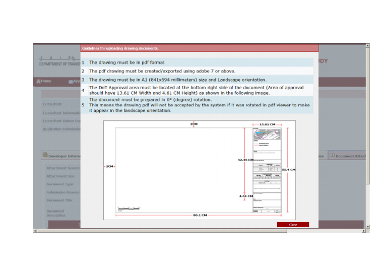 Guidelines For Uploading Drawing Documents. | PDF