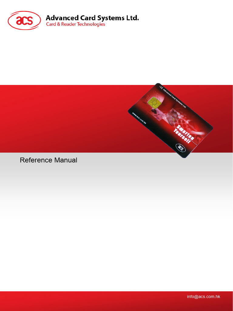 ACOS5 Functional Specification | PDF | Authentication | Computer Engineering