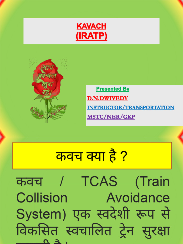 Kavach (Iratp) New (27 | PDF