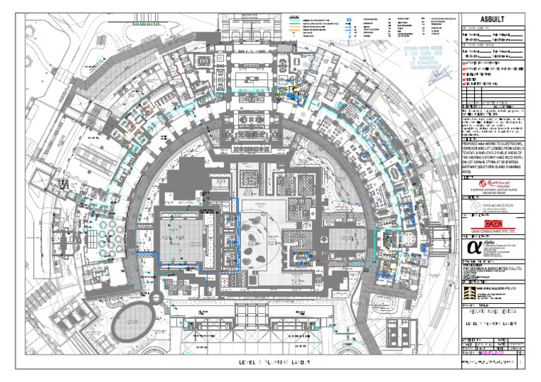 Level-2 Plumbing Plan Right Wing-AB-PLB-03 | PDF