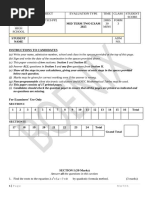 NCE 2024 Mathematics Exam Paper | PDF | Area | Circle