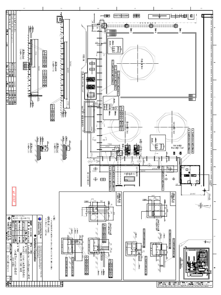 E-69 K1501e5b2103 Cable Tray Arrangement (Bop Area) | PDF
