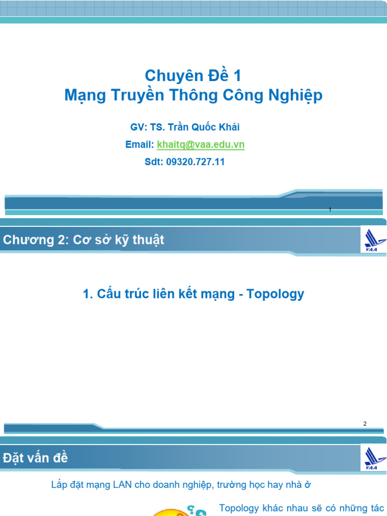 01 C2 Topology Truy Nhập Bus | PDF