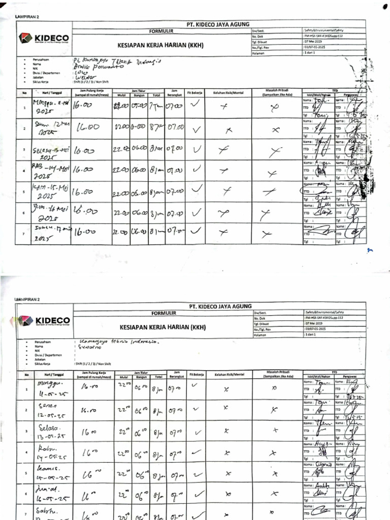 KKH Kamanjaya 17 Mei 2025 | PDF