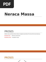 Neraca Massa | PDF