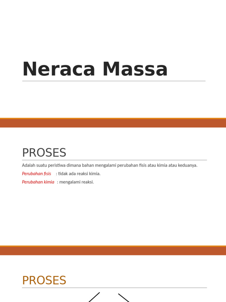 Neraca Massa 2 | PDF