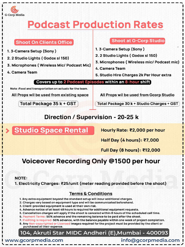 G Corp Media | PDF