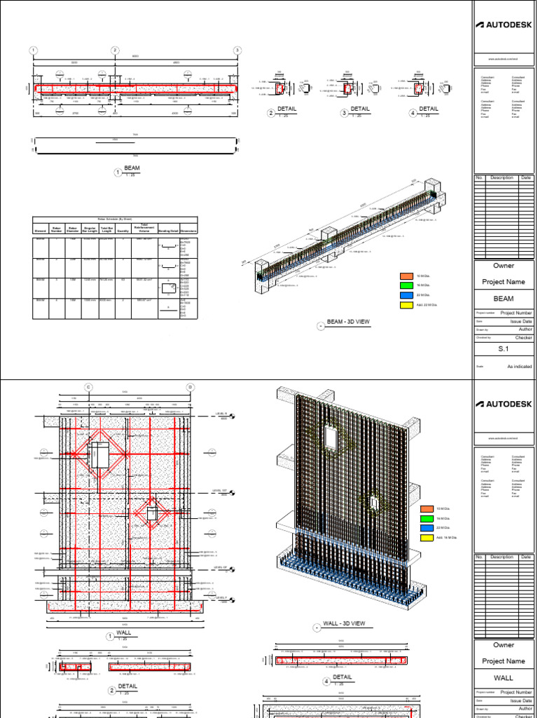 GN Bim - Plans Sample | PDF | Beam (Structure) | Structural Engineering