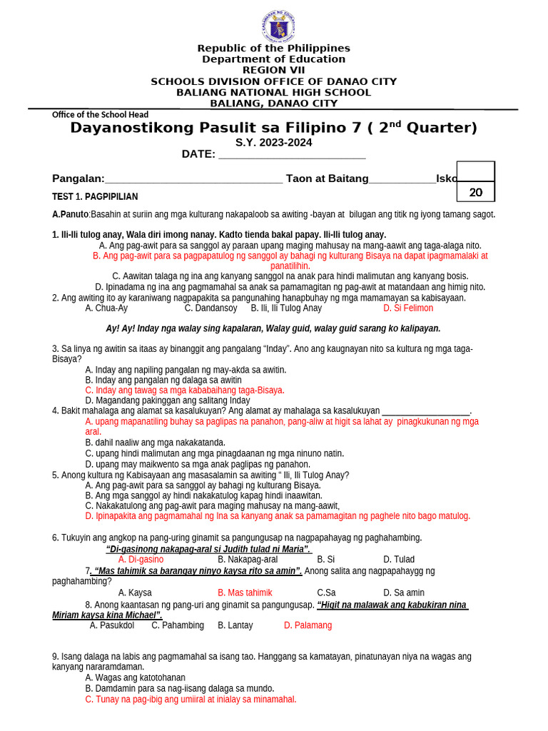 Filipino 7.final | PDF