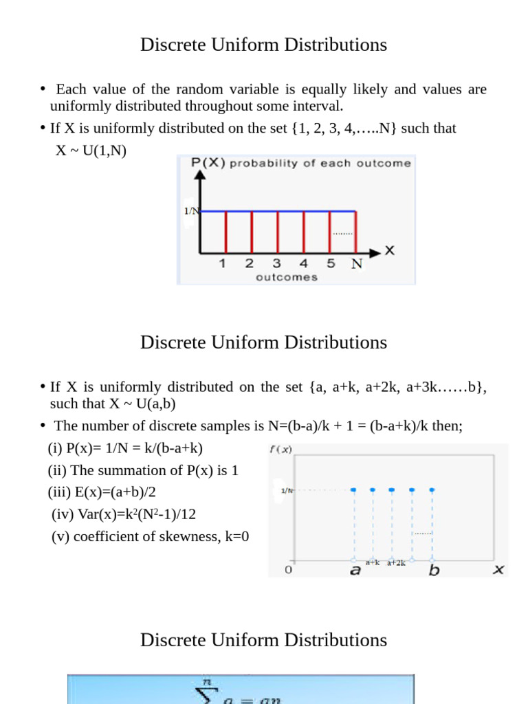 Lecture 4-Discrete Distributions | PDF | Probability Distribution | Expected Value