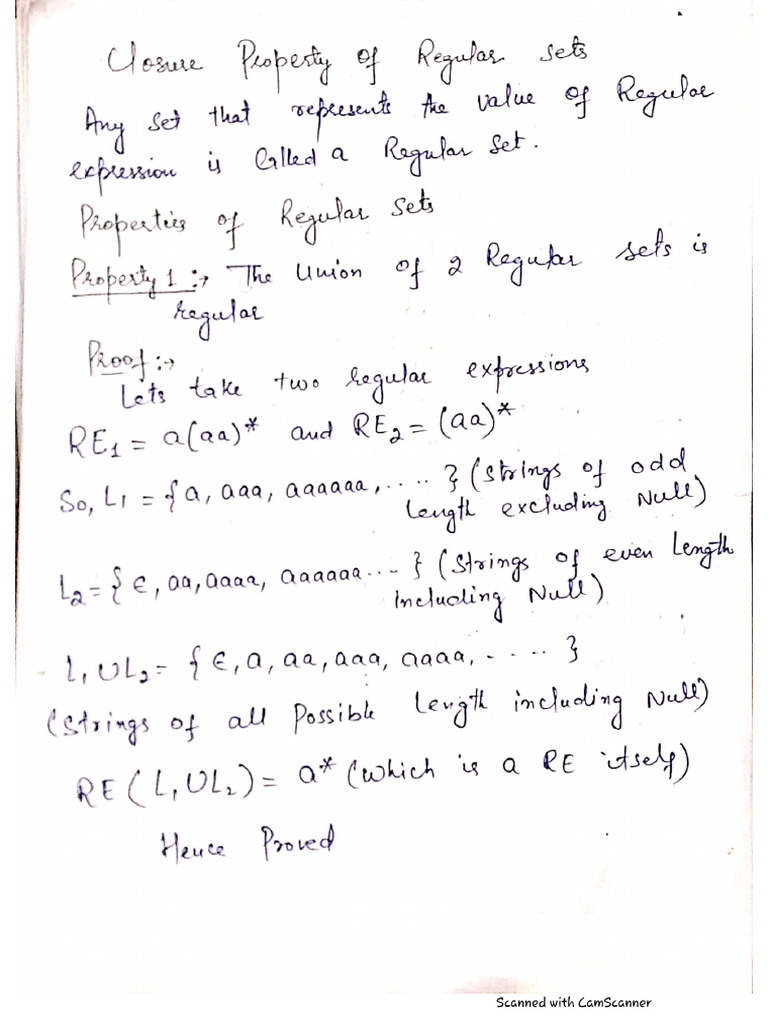 TOC Unit 2 Notes | PDF